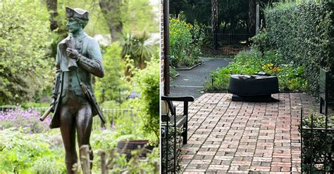 Fitzroy Gardens Captain Cook Statue Sawn Off Base In Melbourne