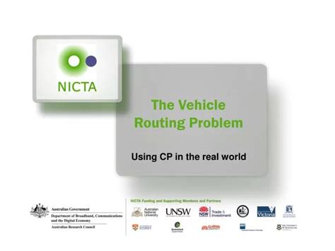 PPT The Vehicle Routing Problem PowerPoint Presentation Free Download ID