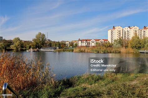 바르샤바 Goclaw 주택 단지의 자연과 아파트 블록 0명에 대한 스톡 사진 및 기타 이미지 0명 가을 개발 Istock