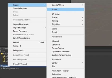 Arcore 101 How To Create A Mobile Ar Application In Unity Part 2 Setting Up The Framework