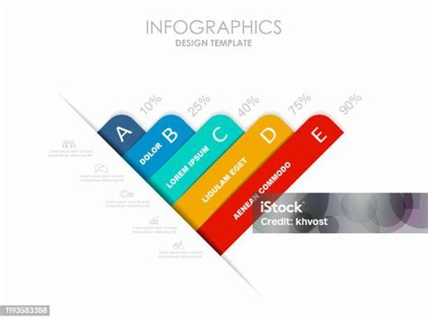 Шаблон Инфографики С Местом Для Ваших Данных Векторная Иллюстрация
