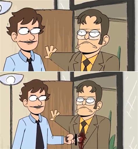 Dwight Schrute Meme Template