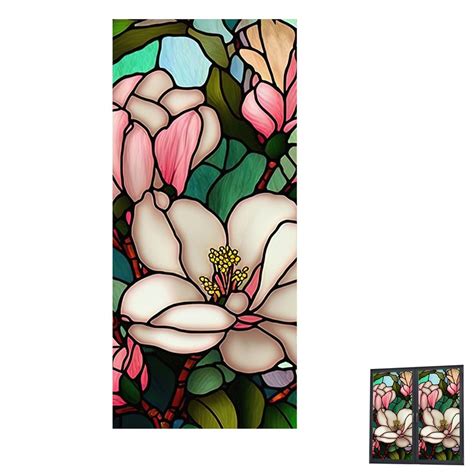 1 Sheet Window Privacy Film Frosted Glass Film For Doors Static Cling