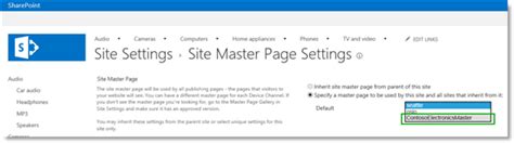 Fase 6 Carregar E Aplicar Uma Nova Página De Master A Um Site De