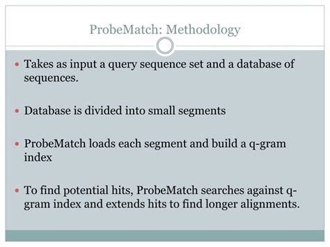 ppt rapid alignment of short sequences to large databases powerpoint presentation id 1446083