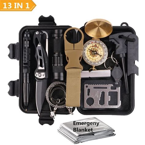KIT DI SOPRAVVIVENZA Multiuso Per Escursionismo E Survival