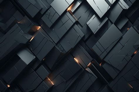 Premium Photo Abstract Brutalist Background With Sharp Lines Generative Ai