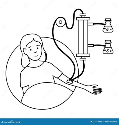Hemodialysis Artificial Blood Purification The Girl A Patient Is