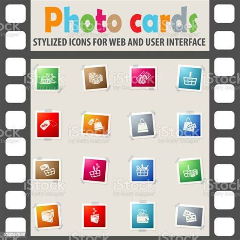 마케팅 E커머스 아이콘 세트 구매에 대한 스톡 벡터 아트 및 기타 이미지 구매 그래프 금융 Istock