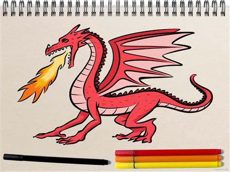 Drache Malen Leicht Drache Leicht Zeichnen Steinmeier