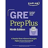 GRE Prep Plus 2024 2025 Updated For The New GRE 6 Practice Tests