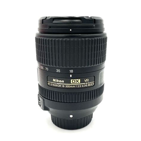 【目立った傷や汚れなし】1円 Nikon Af S Nikkor 18 300mm 135 56g Ed カメラレンズ Fマウント