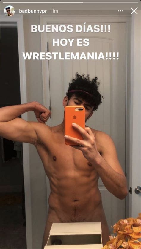Bad Bunny Unveils Fit Physique Ahead Of Wwe Wrestlemania Match