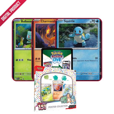 151 Poster Collection Ptcgl Code Deck Out Gaming