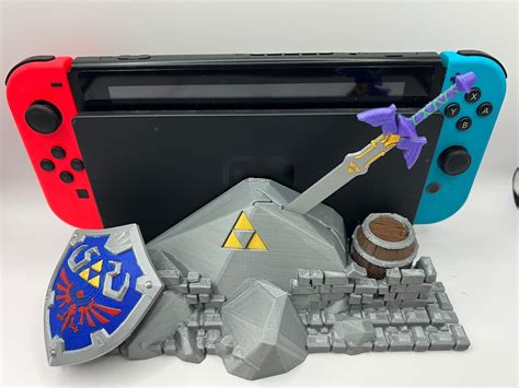 Totk 3d Printed Nintendo Switch Dock Fan Art Free Shipping Compatible