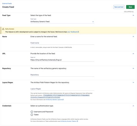 Artifactory Generic Feeds Documentation And Support