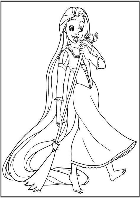 Coloring Rapunzel A Creative Outlet For Inner Artists Jhu Innovations