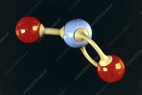 Nitrogen Dioxide Molecule Stock Image A5040004 Science Photo Library