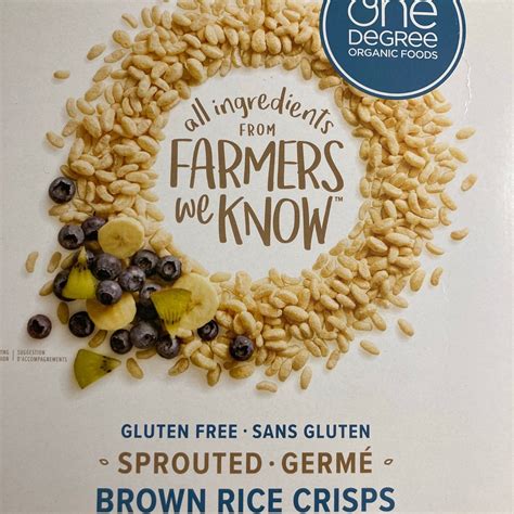 One Degree Organic Foods Sprouted Brown Rice Crisps Reviews Abillion