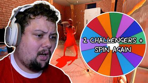 Challenge Wheel I 2 Challengers Spin Again Phasmophobia Youtube
