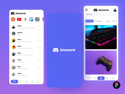 Discord Redesign By Kanguiux On Dribbble