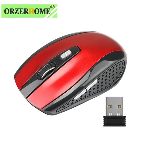 GHz Wireless Mouse Adjustable DPI Gaming Buttons Optical Mice With USB Receiver Mouse For