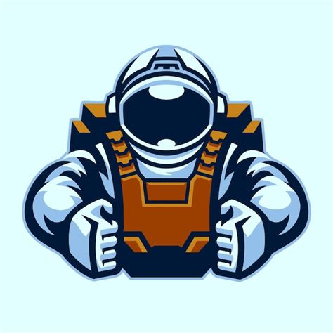Premium Vector Astronaut Mascot Style In Cartoon