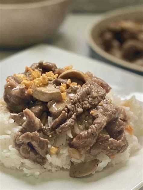 Garlic Pepper Beef Jollibee Copycat