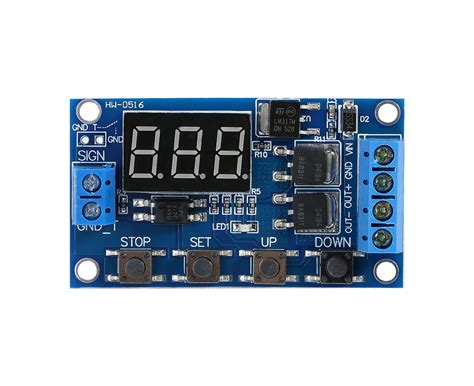 Dc 5v 36v Trigger Cycle Delay Timer Switch Turn On Off Relay Module