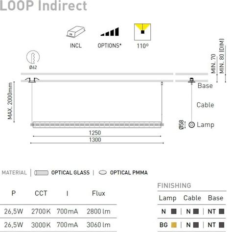 Loop Indirect Arkoslight Pendant Uplight Official Store