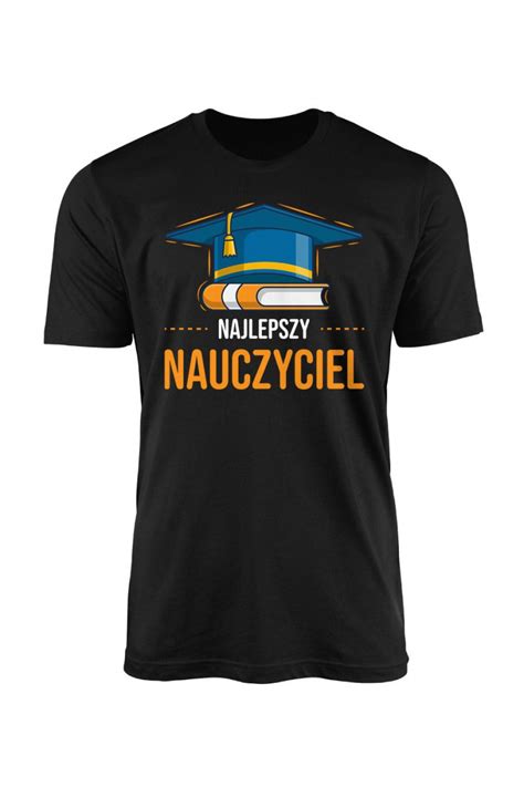 Koszulka Męska Najlepszy Nauczyciel