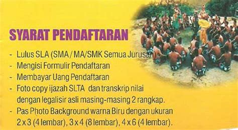 Info Masuk SMA Taruna Nusantara Magelang Taruna Nusantara Masuk Syarat