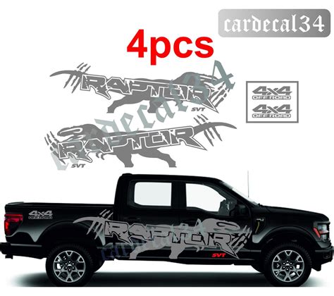 Ford Car Raptor Ford Rangerford F150 Ford Wildtrak Decal Vinyl Decal