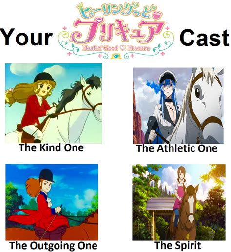 My Healing Good Precure Cast Meme By Sawaokita39 On Deviantart