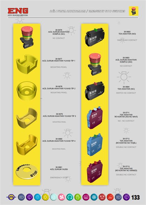 Emergency Stop Switches Eng Auto Electric Switches