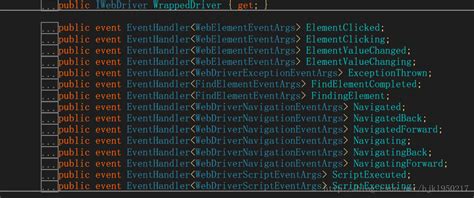 Cselenium学习（五） 事件c Selenium Eventfiringwebdriver Csdn博客