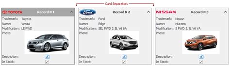 Card Separator Winforms Controls Devexpress Help
