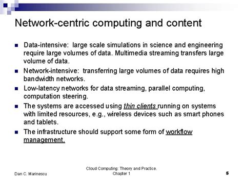 Chapter 1 Introduction Dan C Marinescu Cloud Computing