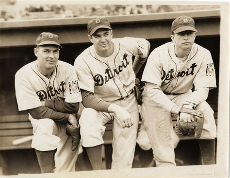 Archie Mckain Bobo Newsom And Jim Walkup Dpl Dams Detroit Tigers