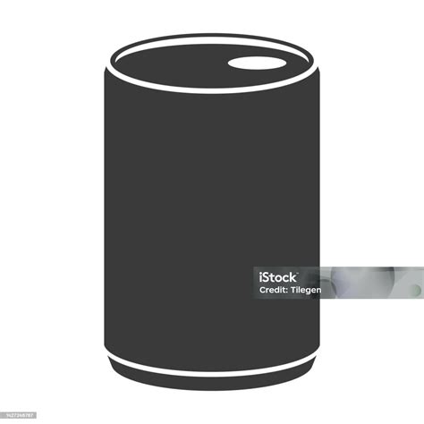 알루미늄은 흰색 배경에 고립 된 음료 글리프 아이콘 용 캔입니다 벡터 일러스트레이션 0명에 대한 스톡 벡터 아트 및 기타 이미지 0명 Glyphosate 강철