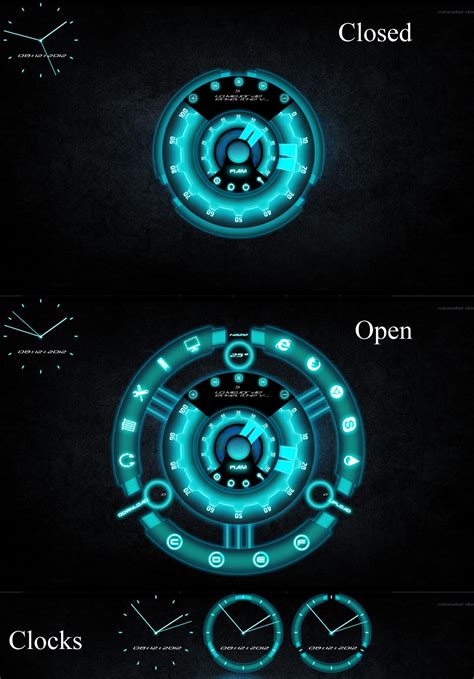 Animated Rainmeter Skins Customize Desktop Using Rain
