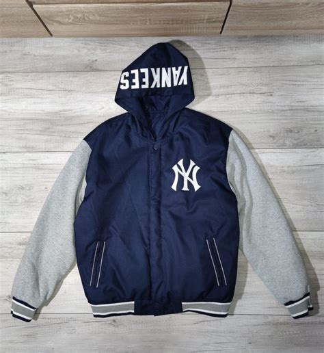 Vintage Vintage New York Yankees Varsity Jacket Reversible Grailed