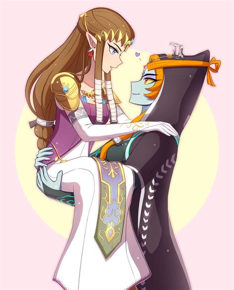 Princess Zelda Midna And Midna The Legend Of Zelda And 1 More Drawn