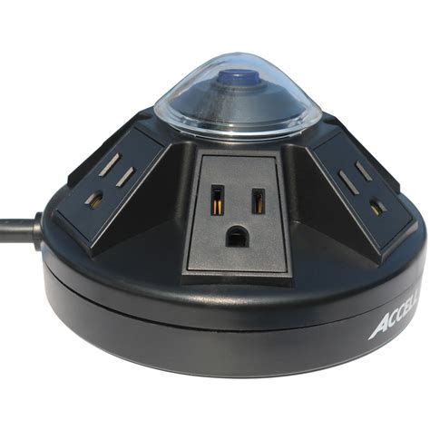 Accell Powramid C Power Center Surge Protector With Usb A And Usb C