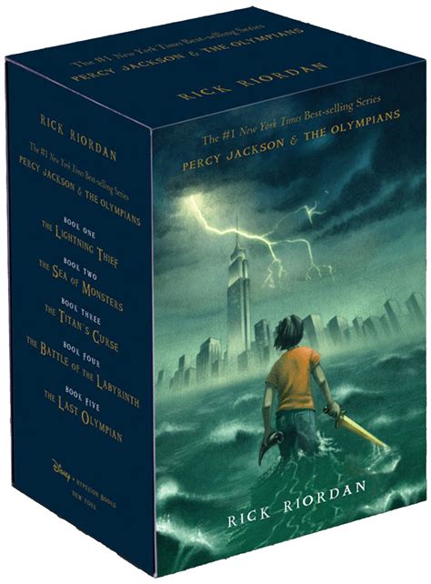 Percy Jackson And The Olympians Hardcover Boxed Set Percy Jackson