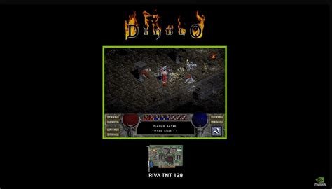 NVIDIA Showcases Diablo Franchise Running On Its GPU Hardware Starting With A RIVA TNT 128