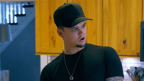 Teen Mom Star Tyler Baltierra Goes Shirtless In Just Tiny Black Shorts As He Jumps In The Pool