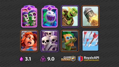 Valk Bait Arrows Dart Goblin Goblin Barrel Ice Spirit Rocket