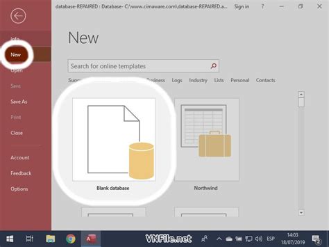 Vnfile Các Bí Quyết Truy Cập Access