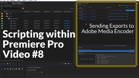 Premiere Onscripts Sending Exports To Adobe Media Encoder — Premiere Bro